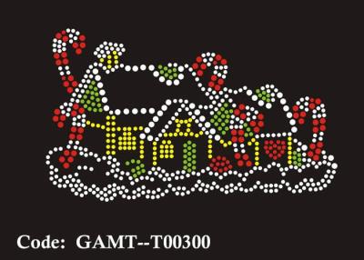 China GAMT--T00300 Rhinestone Transfer Designs for T-shirt / Hat / Bags, etc. for sale