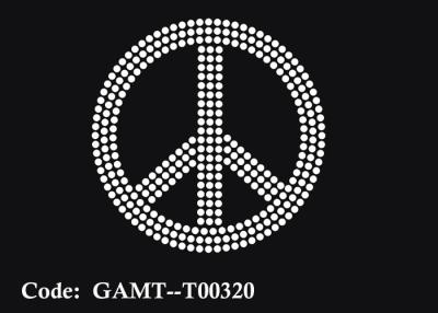 China GAMT--T00320 Rhinestone Transfer Designs for T-shirt / Hat / Bags, etc. for sale
