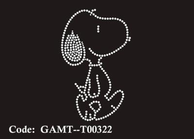China GAMT--T00322 Rhinestone Transfer Designs for T-shirt / Hat / Bags, etc. for sale
