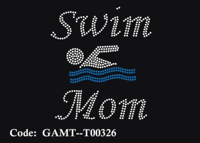 China GAMT--T00326 Rhinestone Transfer Designs for T-shirt / Hat / Bags, etc. for sale