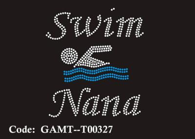 China GAMT--T00327 Rhinestone Transfer Designs for T-shirt / Hat / Bags, etc. for sale