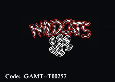 China GAMT--T00257 Rhinestone Transfer Designs for T-shirt / Hat / Bags, etc. for sale