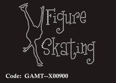 China GAMT--X00899 Rhinestone Transfer Designs for T-shirt / Hat / Bags, etc. for sale