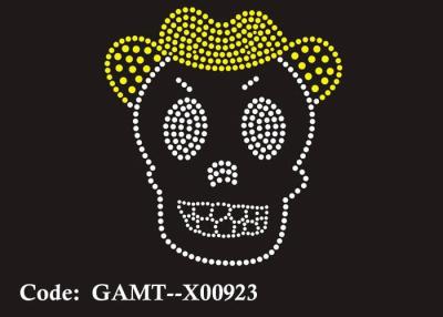 China GAMT--X00923 Rhinestone Transfer Designs for T-shirt / Hat / Bags, etc. for sale
