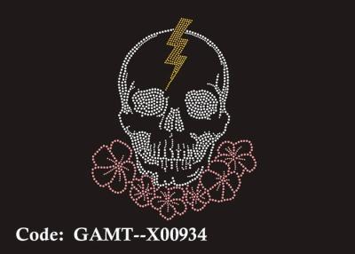 China GAMT--X00934 Rhinestone Transfer Designs for T-shirt / Hat / Bags, etc. for sale