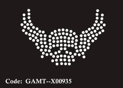 China GAMT--X00935 Rhinestone Transfer Designs for T-shirt / Hat / Bags, etc. for sale