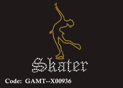 China GAMT--X00936 Rhinestone Transfer Designs for T-shirt / Hat / Bags, etc. for sale