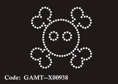 China GAMT--X00938 Rhinestone Transfer Designs for T-shirt / Hat / Bags, etc. for sale