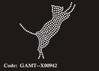 China GAMT--X00942 Rhinestone Transfer Designs for T-shirt / Hat / Bags, etc. for sale
