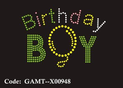 China GAMT--X00948 Rhinestone Transfer Designs for T-shirt / Hat / Bags, etc. for sale