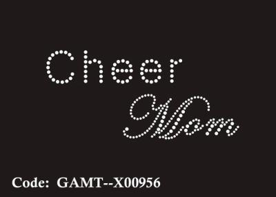 China GAMT--X00956 Rhinestone Transfer Designs for T-shirt / Hat / Bags, etc. for sale