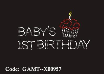 China GAMT--X00957 Rhinestone Transfer Designs for T-shirt / Hat / Bags, etc. for sale