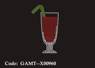 China GAMT--X00960 Rhinestone Transfer Designs for T-shirt / Hat / Bags, etc. for sale