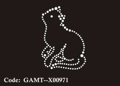 China GAMT--X00971 Rhinestone Transfer Designs for T-shirt / Hat / Bags, etc. for sale