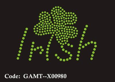 China GAMT--X00980 Rhinestone Transfer Designs for T-shirt / Hat / Bags, etc. for sale