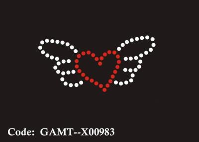 China GAMT--X00983 Rhinestone Transfer Designs for T-shirt / Hat / Bags, etc. for sale