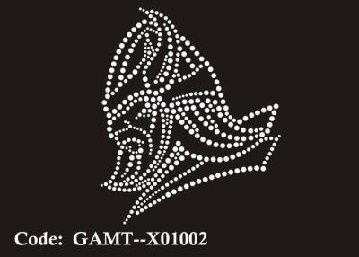 China GAMT--X01002 Rhinestone Transfer Designs for T-shirt / Hat / Bags, etc. for sale