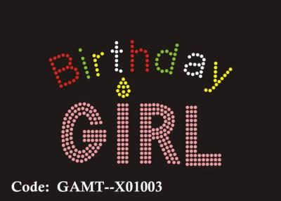 China GAMT--X01003 Rhinestone Transfer Designs for T-shirt / Hat / Bags, etc. for sale