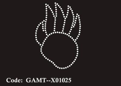 China GAMT--X01025 Rhinestone Transfer Designs for T-shirt / Hat / Bags, etc. for sale