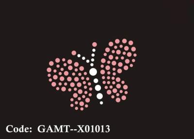 China GAMT--X01013 Rhinestone Transfer Designs for T-shirt / Hat / Bags, etc. for sale
