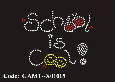 China GAMT--X01015 Rhinestone Transfer Designs for T-shirt / Hat / Bags, etc. for sale