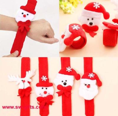 China Bracelet Kids Toys Christmas Snowman Santa Claus Party Supplies Christmas Decoration for sale