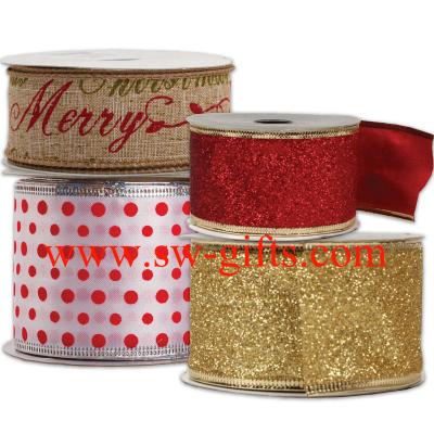 China Printed polyester satin grosgrain ribbon Decorative Polyester Satin Ribbon for sale