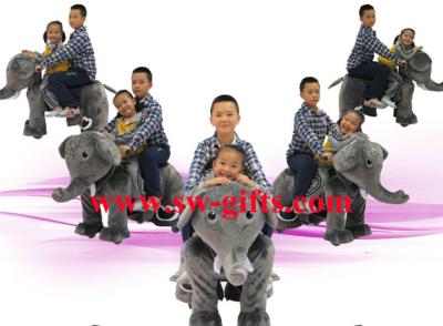 China Indoor playground equipment animated plush toy electric horse ride for kids for sale