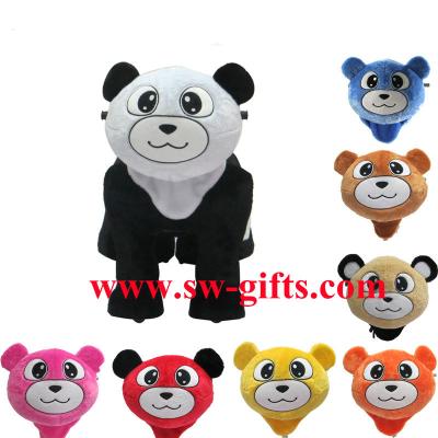 China Motorized plush riding animals/walking happy rides on animal High Quality Happy Ride Toy for sale