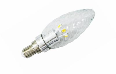 China Shopping Mall 5 Watt Aluminum LED Candle Bulb With RoHS Approved for sale