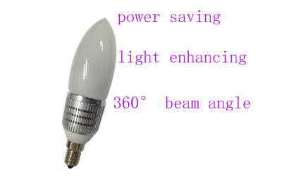 China Dimmable 7W E14 LED Candle Bulbs Warm White 2400K For Indoors for sale