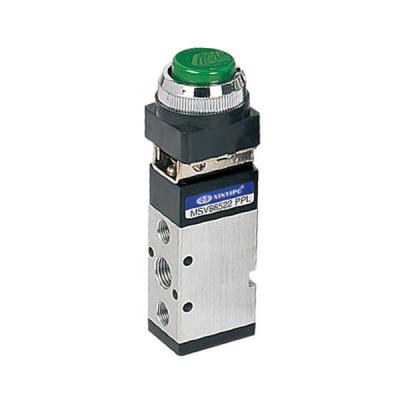 China MSV86522 5 Way 2 Position Pneumatic Valve , Pneumatic Mechanical Valve No Installation On for sale