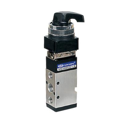 China MSV86522 5 Way 2 Position Pneumatic Valve , Pneumatic Mechanical Valve No Installation On for sale