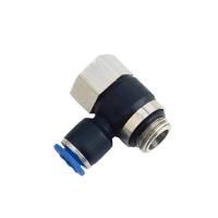 China Brass Nickel Plated Push In Connector PHF G Thread 4mm to 16mm Tube Fitting for sale