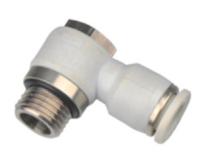 China PH-G Outer Hexagon One Touch Male Connector G Thread Plastic Fitting 4mm to 16mm for sale