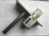 China SDA Compact Pneumatic Air Cylinder 12mm to 100mm Bore Double Acting with Flange and Adjustable Knob for sale