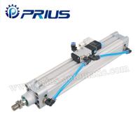 China ISO 15552 Double Acting Pneumatic Air Cylinder 32-125mm Bore with Magnetic Piston and Air Buffer for sale