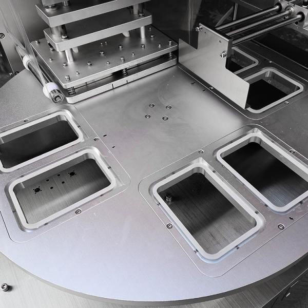 Quality Fully Automatic Disc Rotary MAP Sealing Machine One Out Of Four LD672-C for sale