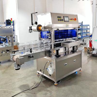 China Oatmeal Barrel MAP Sealing Machine 60 Barrels/Min User Friendly for sale