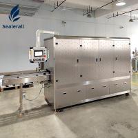 Quality Shrimp Cake MAP Tray Sealer 110V PLC Control Disposable Food Container Sealing for sale