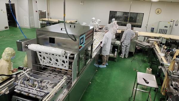 Quality Efficient Modified Atmosphere Packaging Machines For Mousse Cake for sale