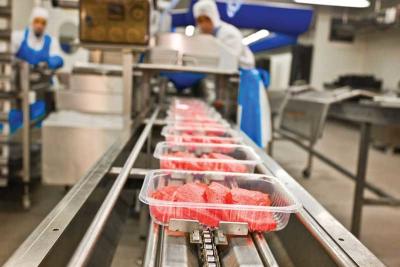 Cina Macchina di sigillamento dei vassoi in plastica MAP ad alta efficienza energetica per la carne di pesce fresca in vendita