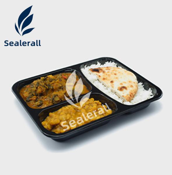 Quality Customizable Ready Meal Sealing Machine Disc Rotary MAP Vacuum Sealer for sale