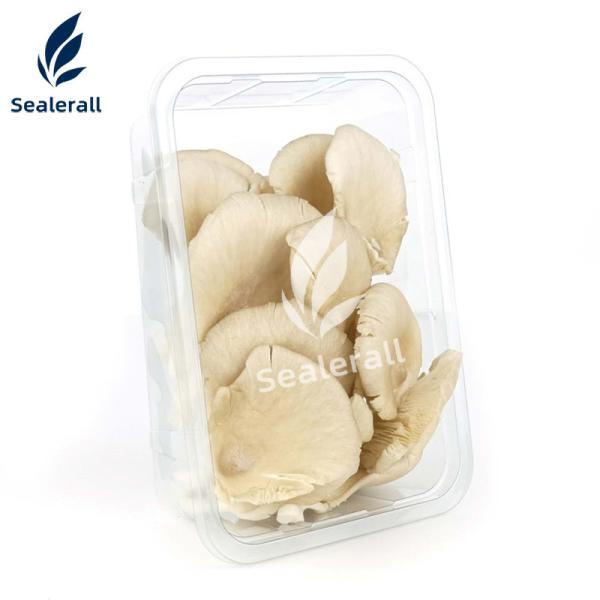 Quality Multi Row Mushroom Tray Packing Machine Fresh Locking Map Sealing Machine for sale