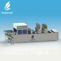 China Multi Row Mushroom Tray Packing Machine Fresh Locking Map Sealing Machine for sale
