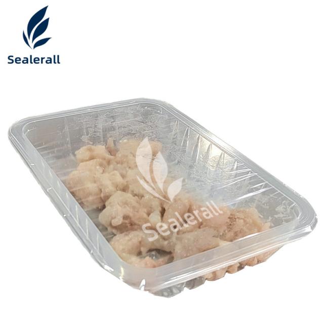 Shrimp Sliders MAP Tray Sealing Machine front view