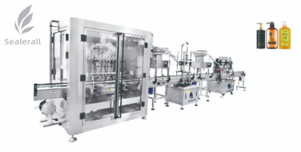 Quality GMP Automatic Liquid Filling Production Line Wear Resistant With Stainless Steel for sale