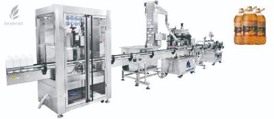 Cina Macchina di riempimento di bottiglie ad alta tecnologia completamente automatica Macchina di riempimento di olio commestibile in vendita