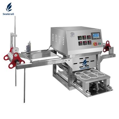 China 220V Stainless Steel Bowl Tray Sealer Fully Automatic Sealing Machine for sale