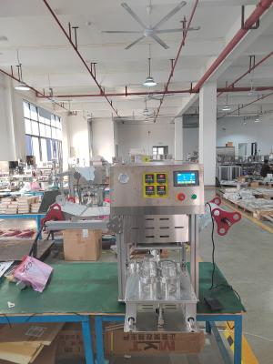 China Fully Automatic Cup Sealing Machine For Plastic Wine Glass Easy Operation for sale
